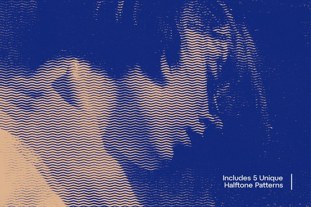 Halftoner - 5 Retro Halftone Effects - Design Cuts Halftoner - 5 Retro Halftone Effects - Design Cuts